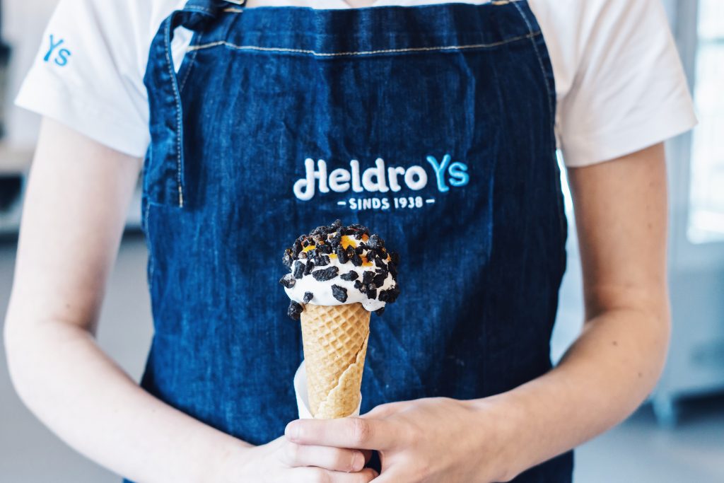 Heldro ijs op een hoorntje, maak het persoonlijk met jouw favoriete ...